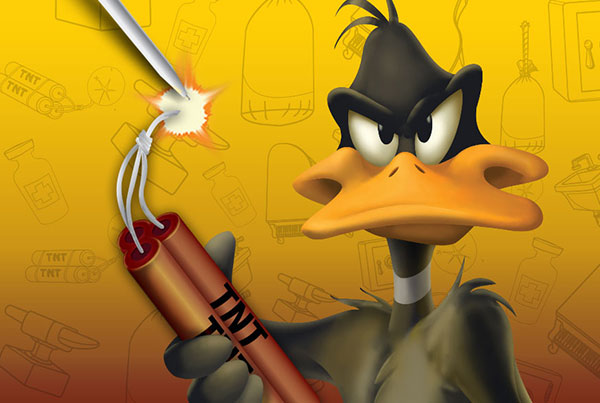 Warner Bros.: Duck Amuck Video Game Packaging - Michael Janda